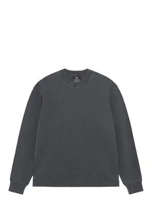 StÜssy Garment Dyed Long-sleeve Thermal - Black