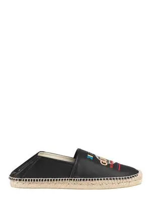 Gucci Espadrilles With Double G Detail - Black