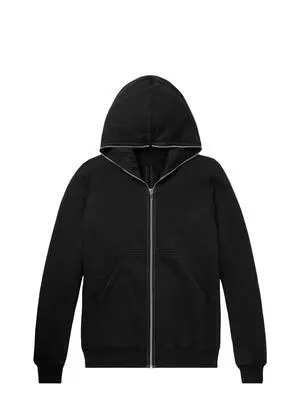 Rick Owens Gimp Zip-up Hoodie - Black