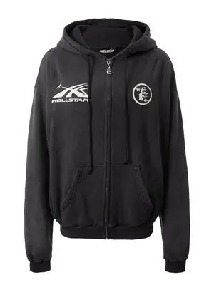 HELLSTAR Hs Logo Zip-up - Black