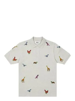 PALACE Animals Polo - Grey