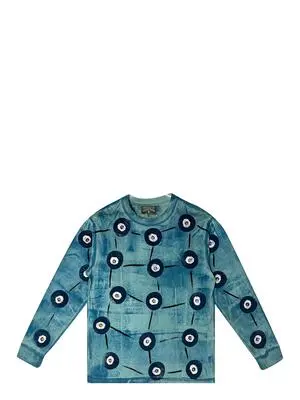 DENIM TEARS X Skepta Tears Long-sleeve - Blue