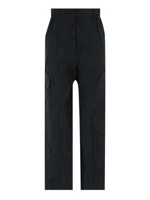 MAISON MARGIELA Pleated Trousers - Black