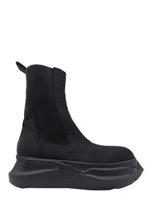 Rick Owens Fogachine Abstract Beatle Boots - Black