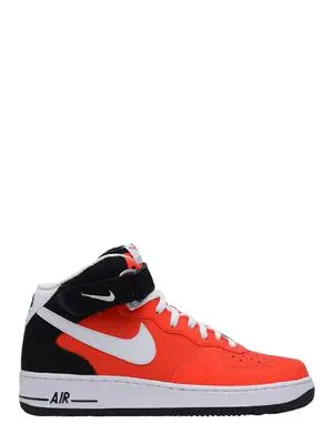 Nike Force 1 Mid '07 Sneakers - Red