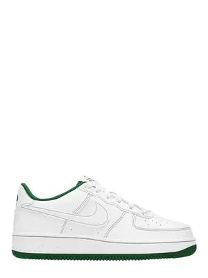 Nike Air Force 1 '07 Low Gs Contrast Stitch Sneakers - White