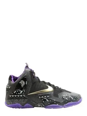 Nike Lebron 11 Gs 'bhm' Sneakers - Black