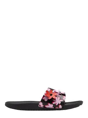 Nike Kawa Se Slide Gs 'floral - Black