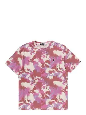 BAPE Map Camo Oversized Tee - Pink