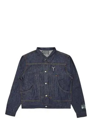 Reese Cooper Smokejumper Raw Denim Jacket - Blue