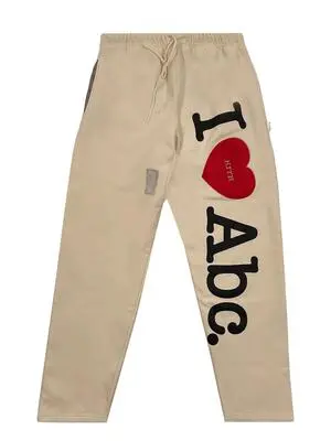 Kith X Advisory Board Crystals I <3 Abc Swarovski Sweatpant - Cream