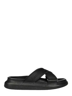 Alexander McQueen Oversized Hybrid Slides - Black