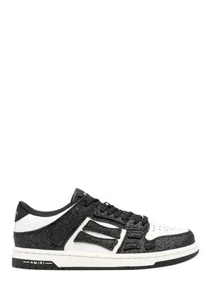 Amiri Skel Top Low Sneakers - Black
