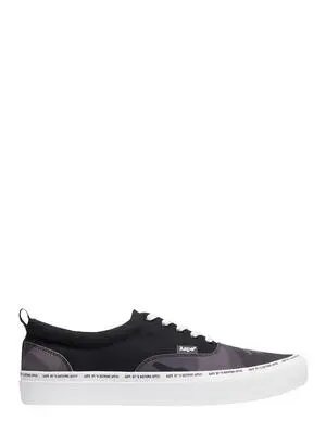 A BATHING APE Aape Lace Camo Sneakers - Black