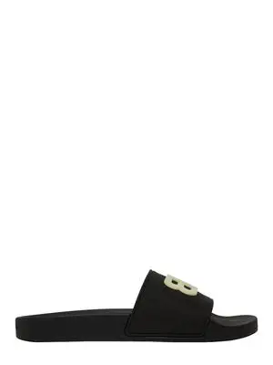 Balenciaga Pool Slides - Black