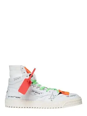 Off-White Off-court 3.0 High Graffiti Sneakers - White