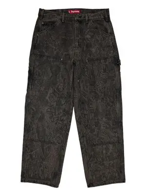 Supreme Double Knee Painter Pant Liberty - Brown