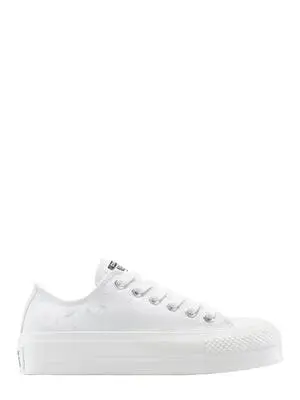 CONVERSE Chuck Taylor All Star Lift Platform Low Top Sneakers - White