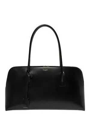 Saint Laurent Large Sac De Jour Bowling Bag Black