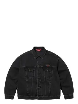 Supreme Denim Trucker Jacket - Black