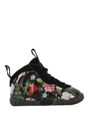 Nike Little Posite TD 'Floral' Sneakers Black