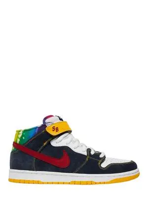 Nike Dunk Mid Pro Sb Tie Dye - Blue