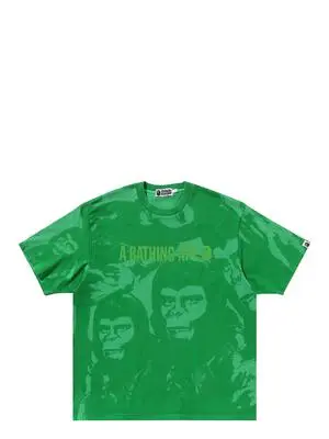 A BATHING APE Relaxed Fit Tee - Green