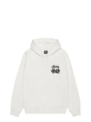 StÜssy Dice Pigment Dyed Hoodie - Cream