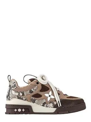 LOUIS VUITTON Skate Sneaker Python - Brown