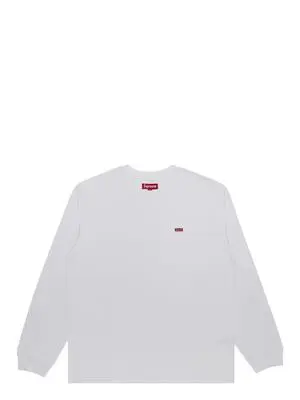 Supreme Small Box Long-sleeve Tee - White