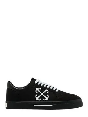 Off-White Low Vulcanized Sneakers - Black