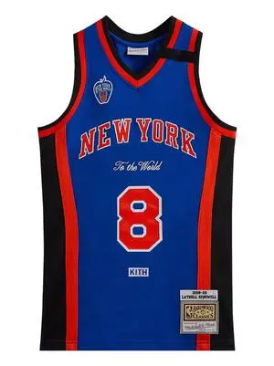 Kith And Mitchell & Ness Latrell Sprewell Jersey - Multicolor