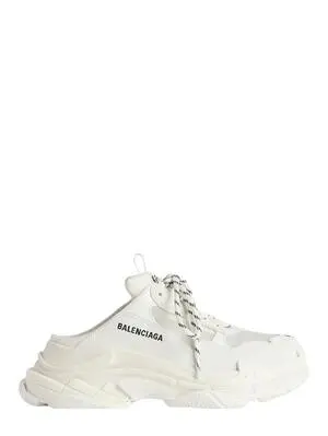 Balenciaga Triple S Mule - White