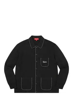 SUPREME Contrast Stitch Button-Up