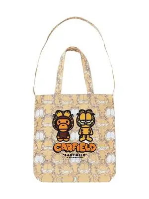 A BATHING APE Garfield Tote Bag - Orange