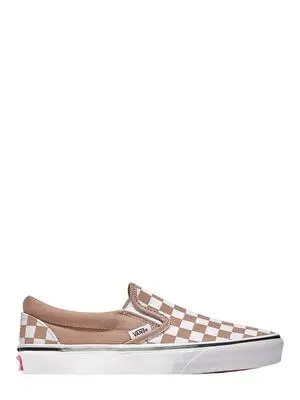 VANS Classic Slip-on Checkerboard - Brown