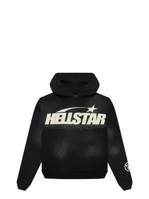HELLSTAR Uniform Glitter Hoodie - Black