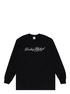 Supreme X Aphex Twin Long-sleeve Tee - Black