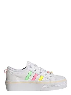 Adidas Nizza Platform J Sneakers - White