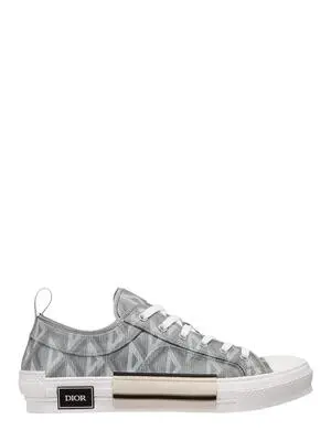 Dior B23 Cd Diamond Low Top Sneakers - Grey