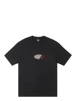 StÜssy Pitstop Pigment Dyed Tee - Black