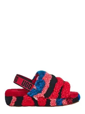 UGG Fluff Yeah Slide - Red