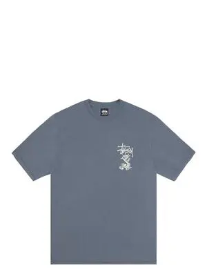 StÜssy Double Dragon Tee - Blue