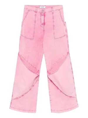Attico Wide-leg Jeans - Pink