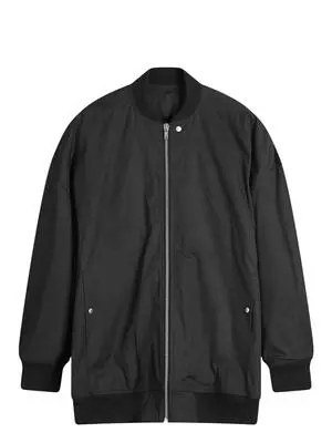 Rick Owens Jumbo Peter Flight Jacket - Black