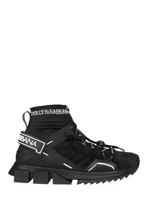 Dolce & Gabbana Sorrento Melt Sneakers - Black