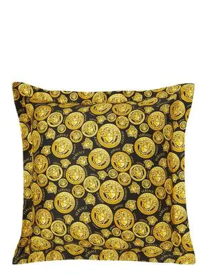 Versace Medusa Amplified Reversible Pillow - White