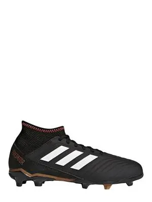 Adidas Predator 18.3 Firm Ground J Football Boots - Black