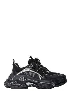 Balenciaga Triple S Sneaker 'sketch - Black