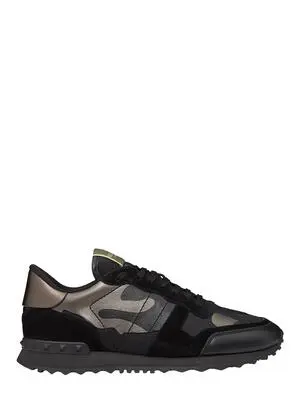VALENTINO Rockrunner 'Camouflage Noir Metallic'